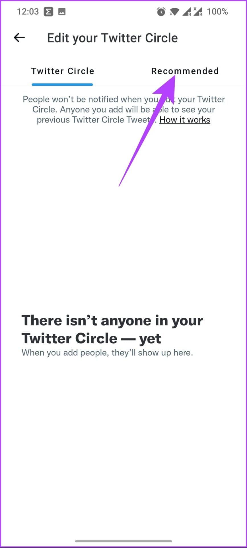 如何在 Android 和 Ios 上创建和使用 Twitter 圈子 嘻嘻笔记